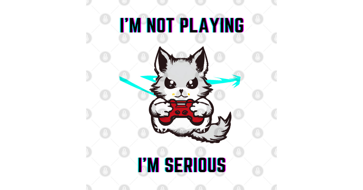 A Serious Monster Gamer - Monster Gamer - T-Shirt | TeePublic