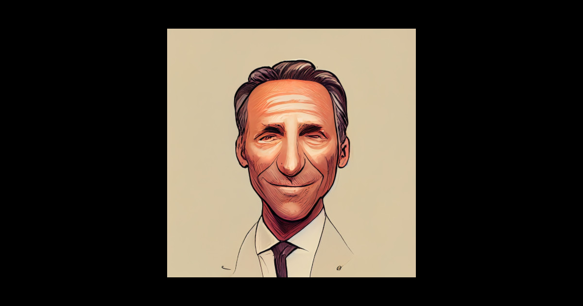 Howard Schultz | Comics style - Comics - Sticker | TeePublic