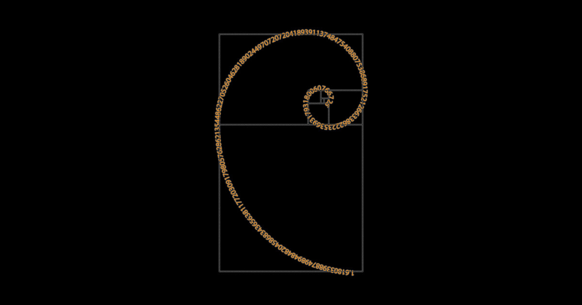 Fibonacci Golden Ratio Number 1.618... Minimalism - Golden Ratio ...