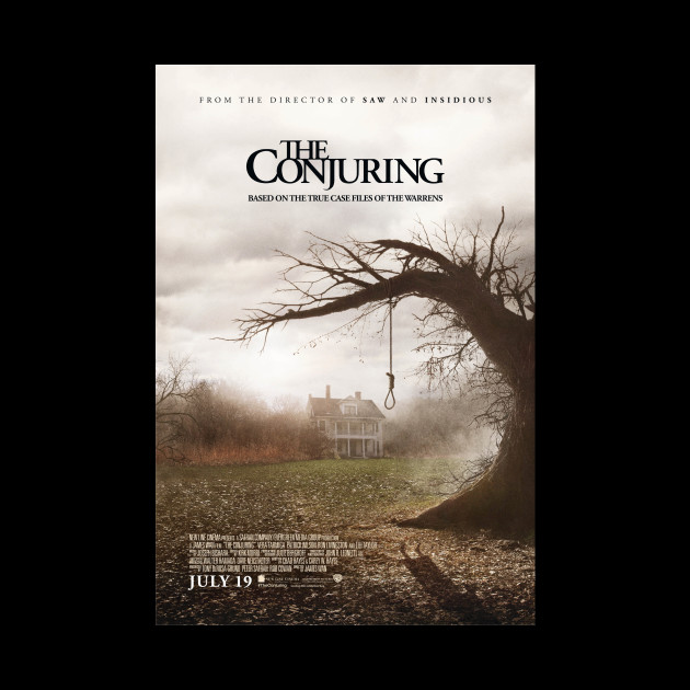 The Conjuring Movie Poster - Conjuring - Pin | TeePublic