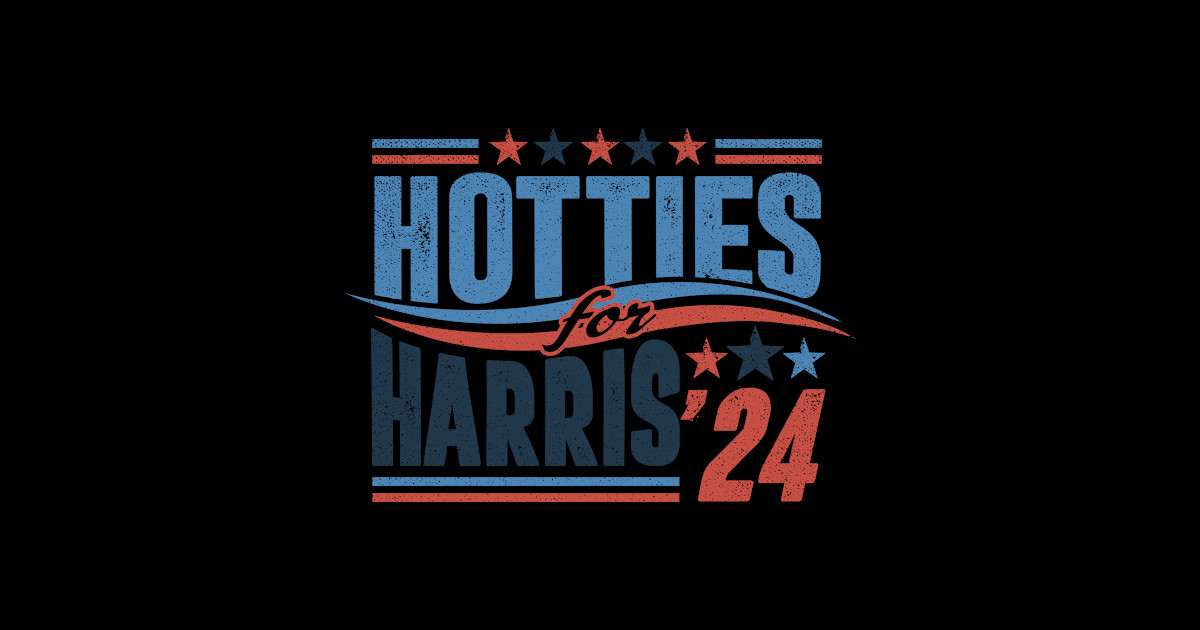 HOTTIES FOR HARRIS 24 KAMALA HARRIS 2024 - Hotties For Harris - Sticker ...