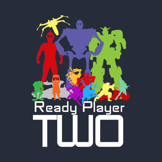 Ready Player Two - Ready Player One - T-Shirt | TeePublic