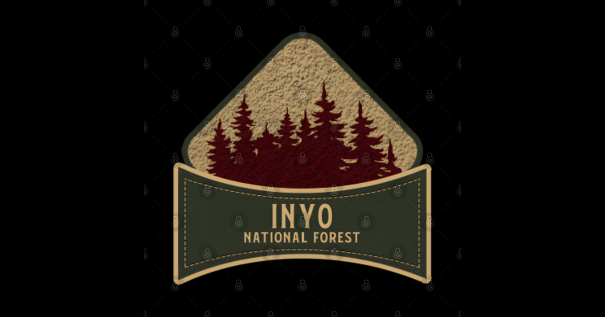 Inyo national forest - National Forest - Sticker | TeePublic