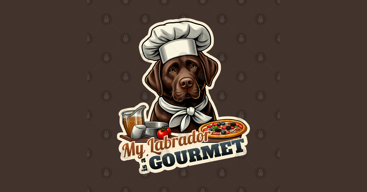 Chef Labrador Retriever - Chef Labrador - T-Shirt | TeePublic