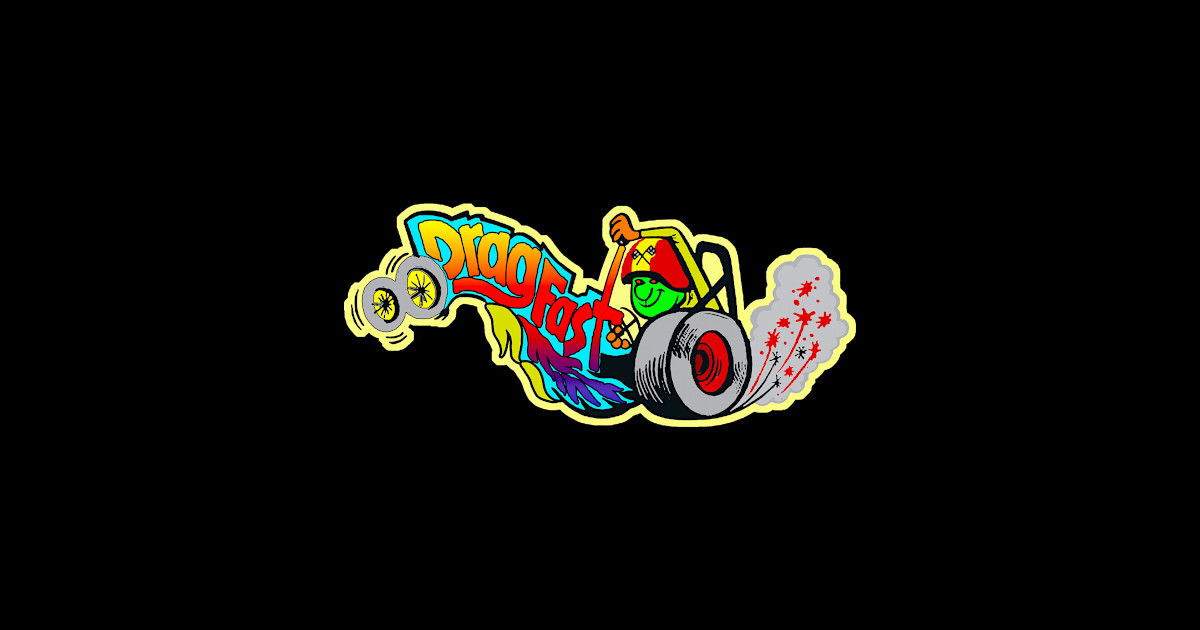 Drag Race Drag Fast - Drag Racing - Sticker | TeePublic