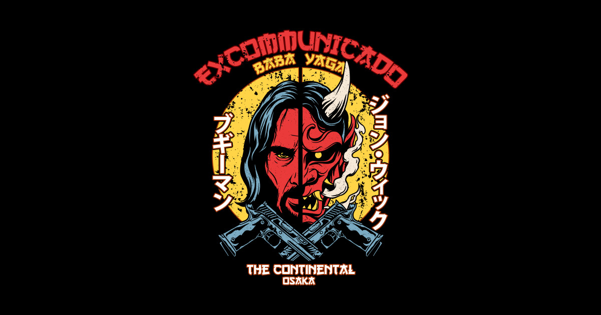 Excommunicado. The Continental Osaka - Excommunicado - Sticker | TeePublic