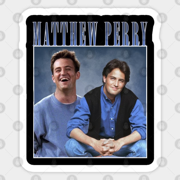 Matthew Perry Collage - Matthew Perry - Sticker | TeePublic