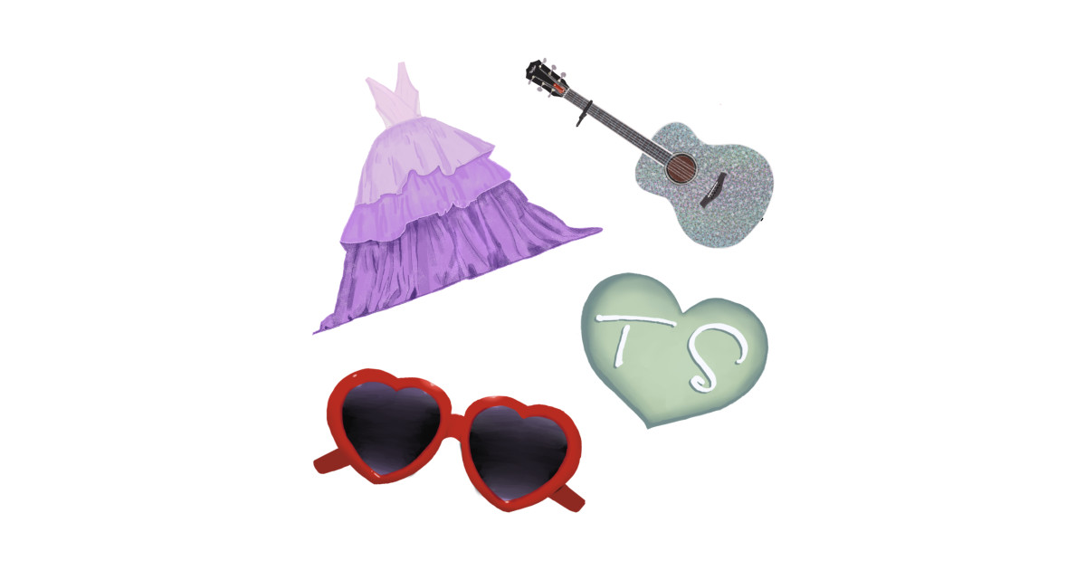 Taylor’s Iconic Items - Taylor Swift - T-Shirt | TeePublic