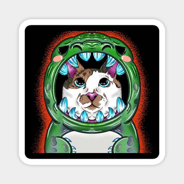 Dobbysaurus - Cat - Magnet | TeePublic