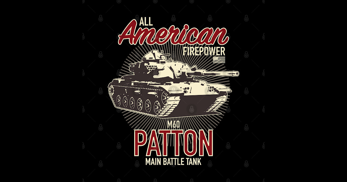 M60 Patton Tank - Classic American Tank - Posters and Art Prints ...