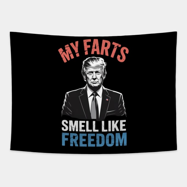 Cool Trump 4th Of July Patriotic My Farts Smell Like Freedom - Cool ...