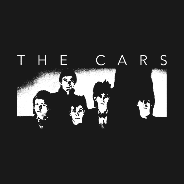 the cars band merch portrait design - The Cars - T-Shirt | TeePublic