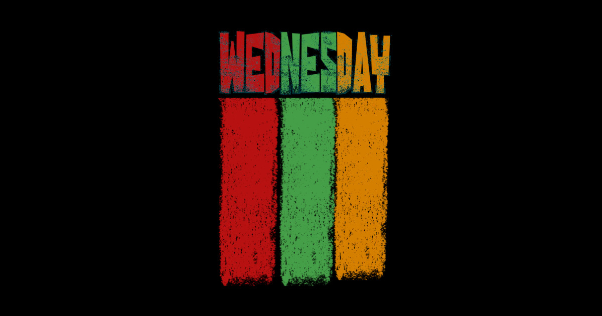 Wednesday Flag Style - Wednesday - T-Shirt | TeePublic