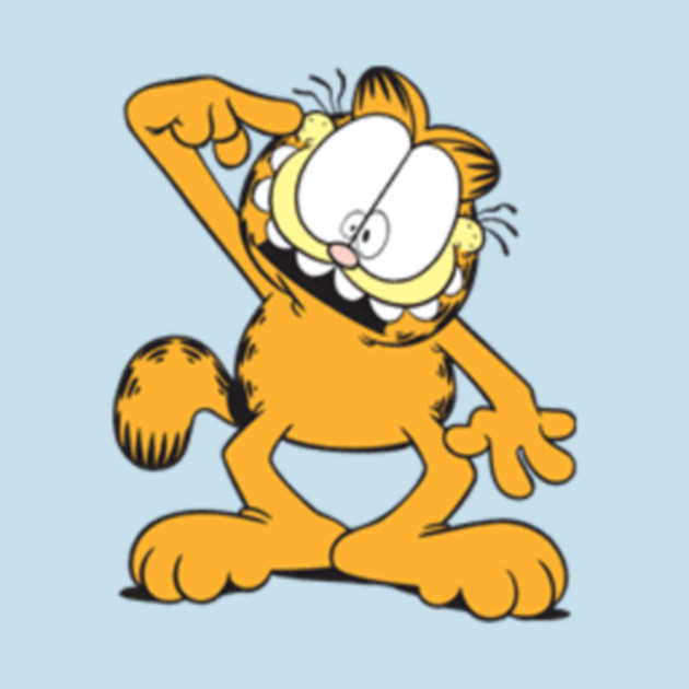 Garfield Crazy Cute - Garfield - T-Shirt | TeePublic