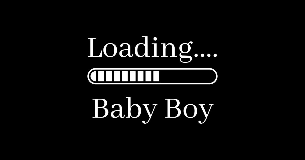 Baby Boy Loading - Baby Boy - Sticker | TeePublic