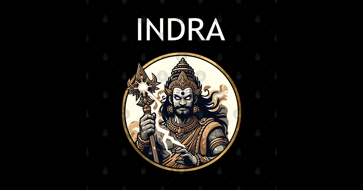 Indra Hindu God and Devas Ancient Indian Mythology - Indra - Posters ...