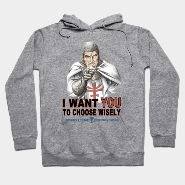 Choose Wisely - Indiana Jones - Hoodie | TeePublic