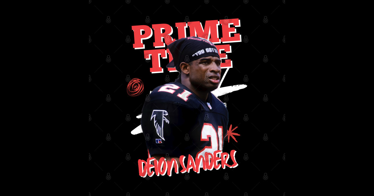 PRIME TIME - Deion Sanders - Sticker | TeePublic