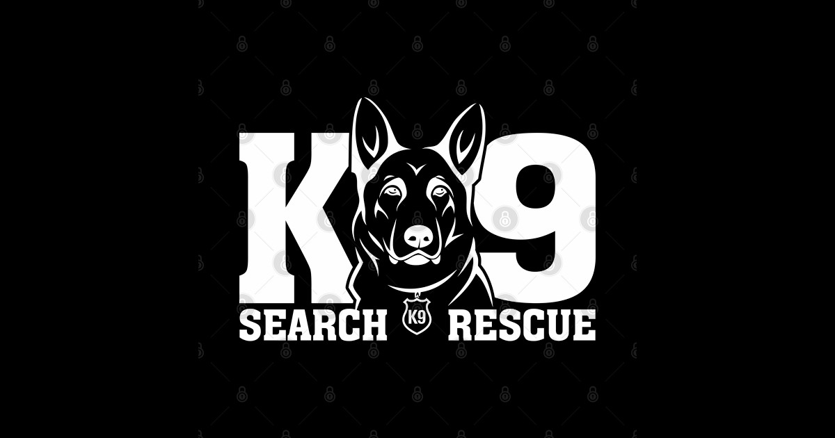 K9 Search Rescue - K9 - Posters and Art Prints | TeePublic