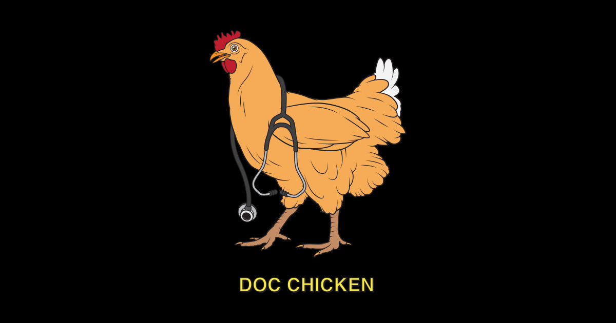 Doc Chicken - Eric Andre Show - Sticker | TeePublic