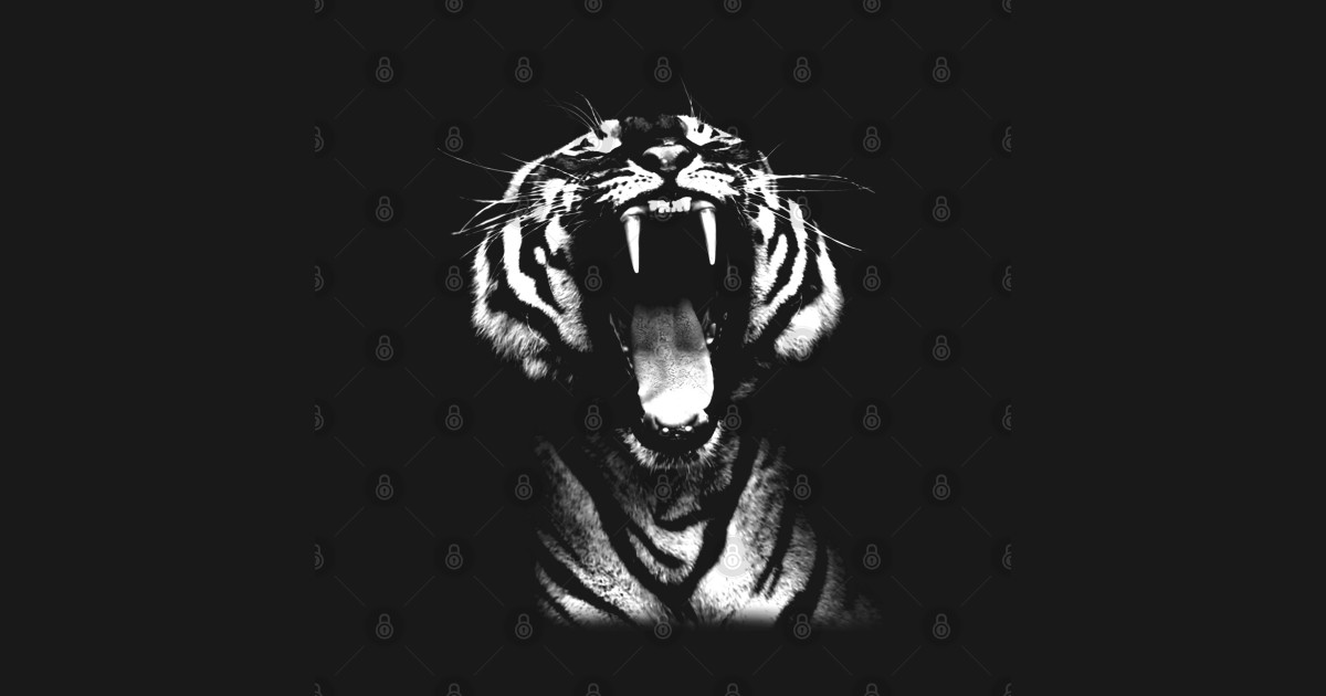 tiger, screaming tiger - Tiger Screaming Tiger - T-Shirt | TeePublic