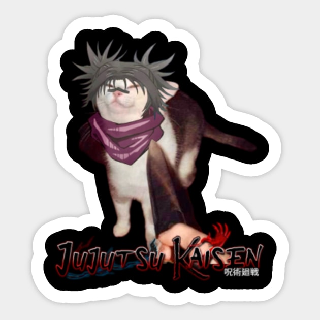 Choso Smug Cat - Jujutsu Kaisen - Sticker | TeePublic