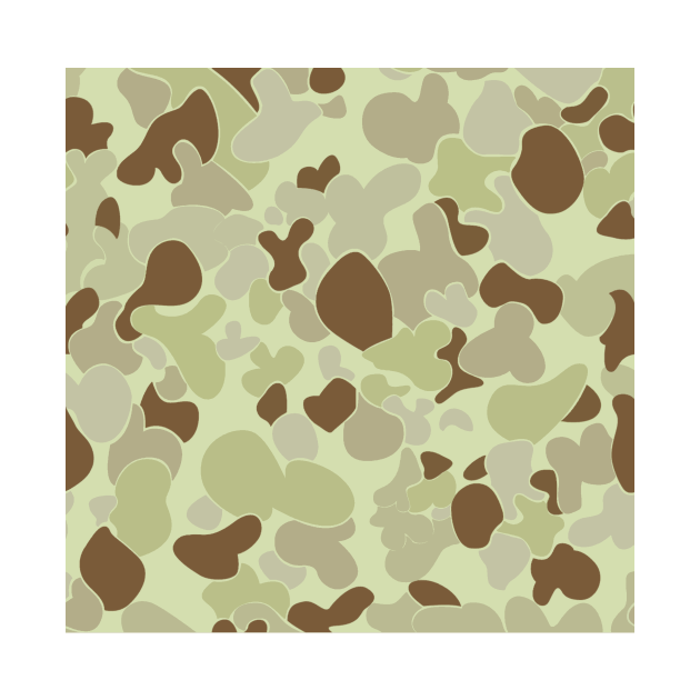 Australian Desert Camouflage - Camouflage Pattern - T-Shirt | TeePublic