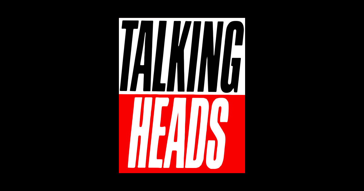 TALKING HEADS LOGO - Punk - Sticker | TeePublic