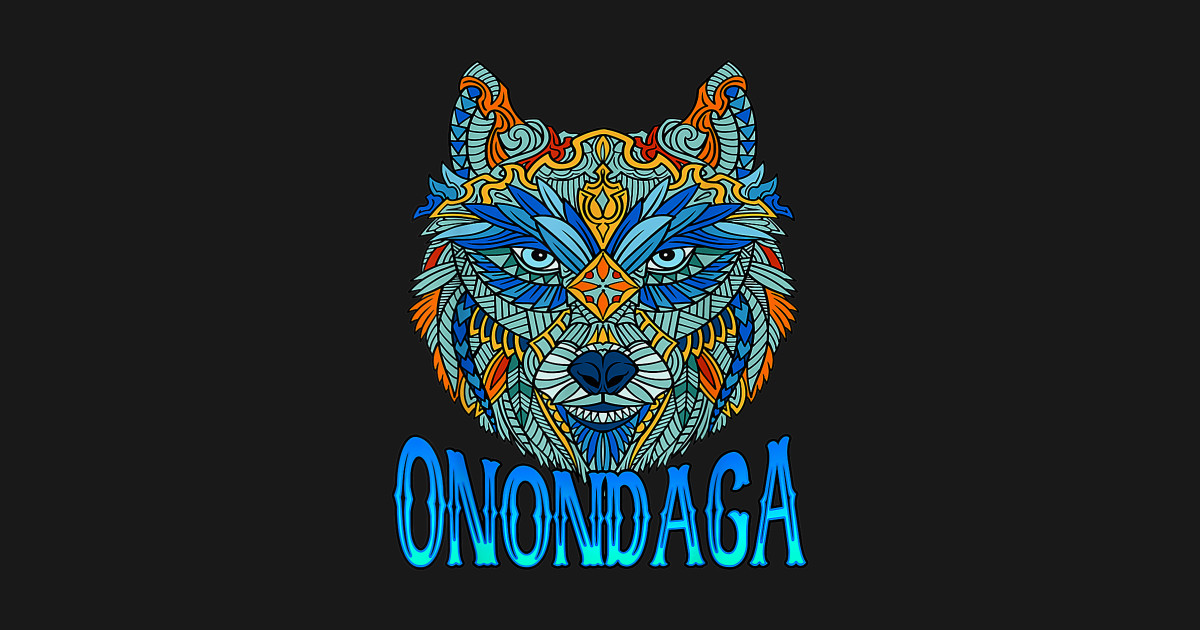 Cute Wolf Onondaga Wolf Symbol Spirit Native American Onondaga Wolves ...