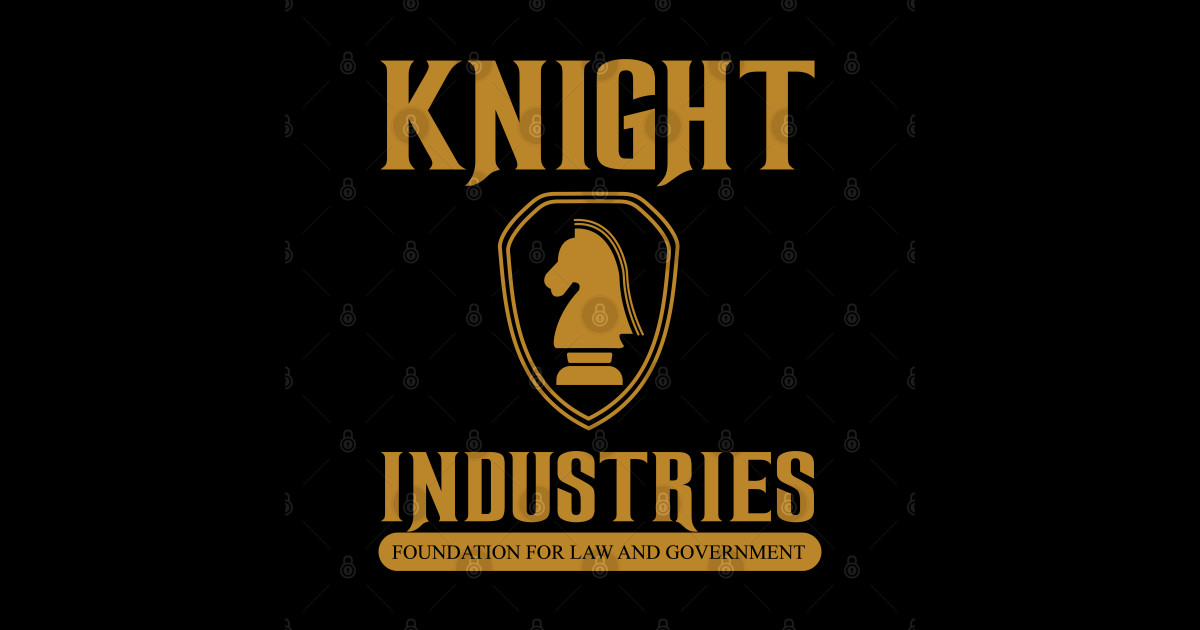 Knight Industries - Knight Rider - Sticker | TeePublic