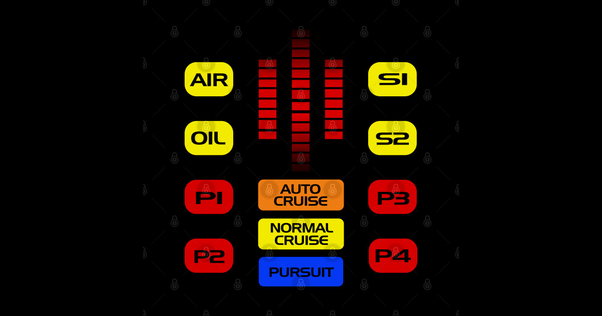 KITT Console Tribute - Knight Rider - Sticker | TeePublic