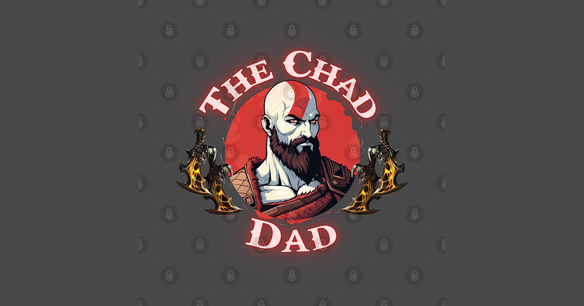 The Chad Dad - Video Game Dad - T-Shirt | TeePublic