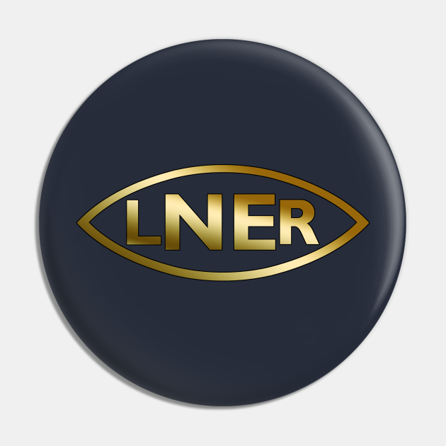 London and North Eastern Railways - Lner Logo - Pin | TeePublic