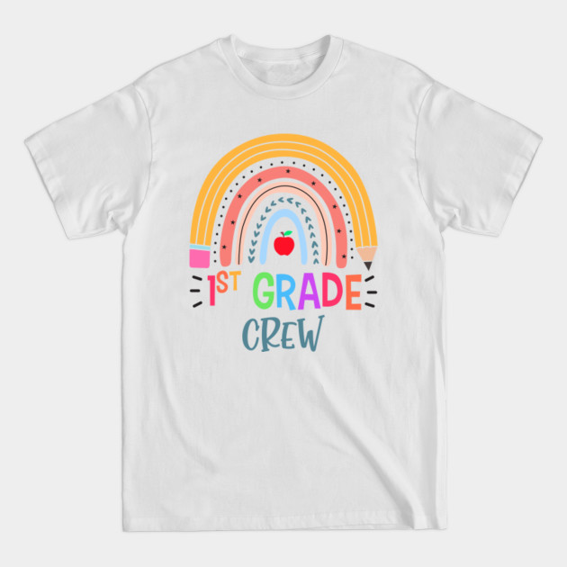 1st grade Rainbow Girls Boys Teacher Team First Grade Squad - 1st Grade ...
