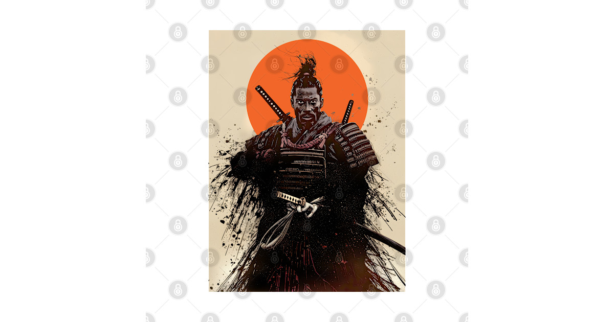 Yasuke (弥助) Black Samurai in 1579 Feudal Japan No. 14 - Black Samurai ...