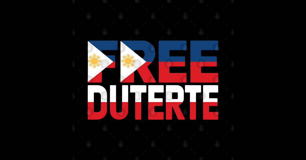 Free Duterte Supporter President Rodrigo Digong Duterte - Proud ...