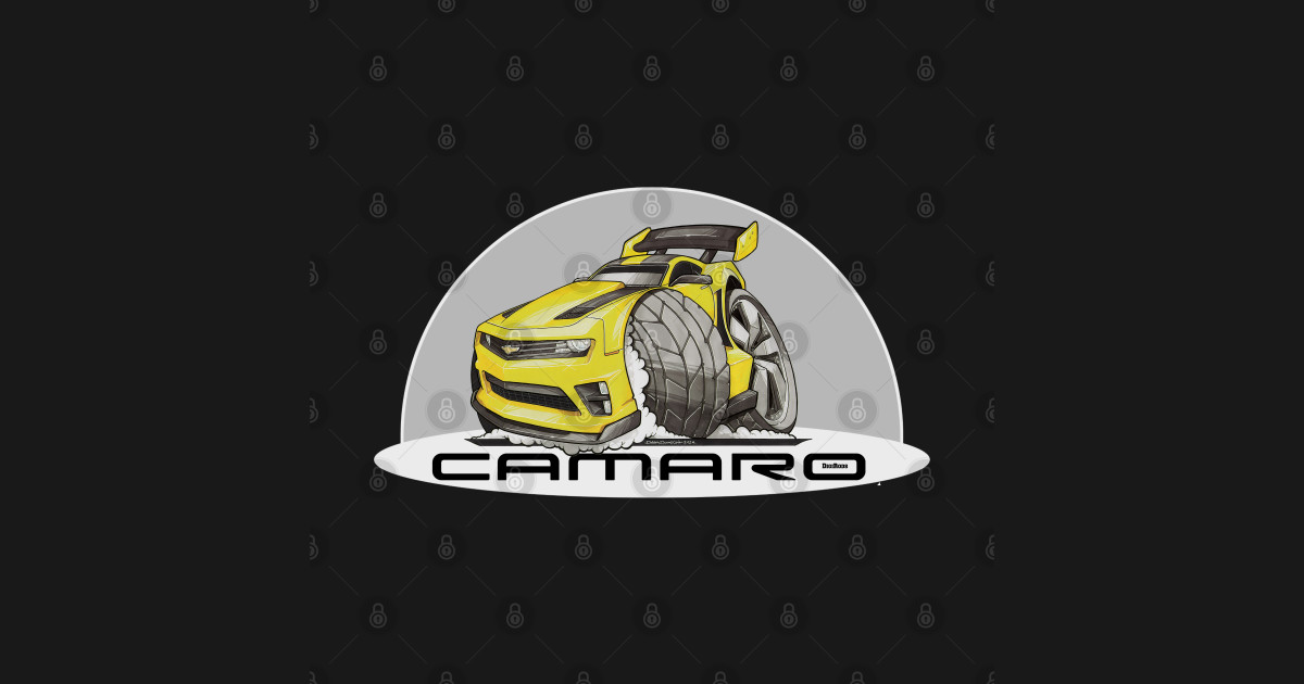 DigiRods Chevy Camaro New Model Yellow Bumblebee Cartoon Car - Camaro ...