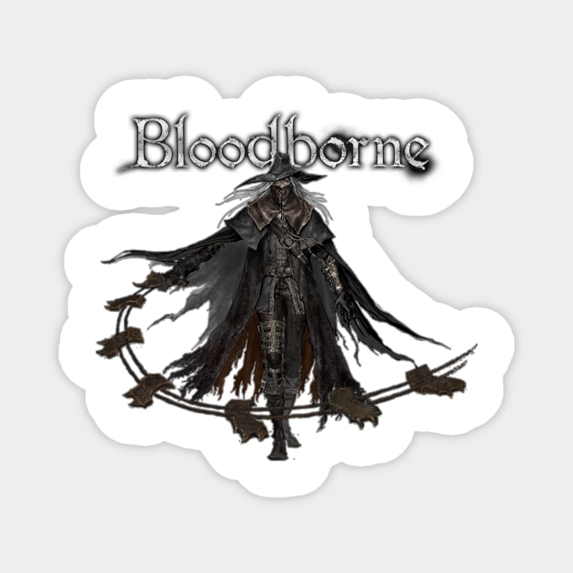Bloodborne - Hunter Beast Cutter - Bloodborne - Magnet | TeePublic