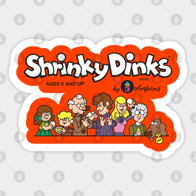 Shrinky Dinks - Light - Shrinky Dinks - Sticker | TeePublic