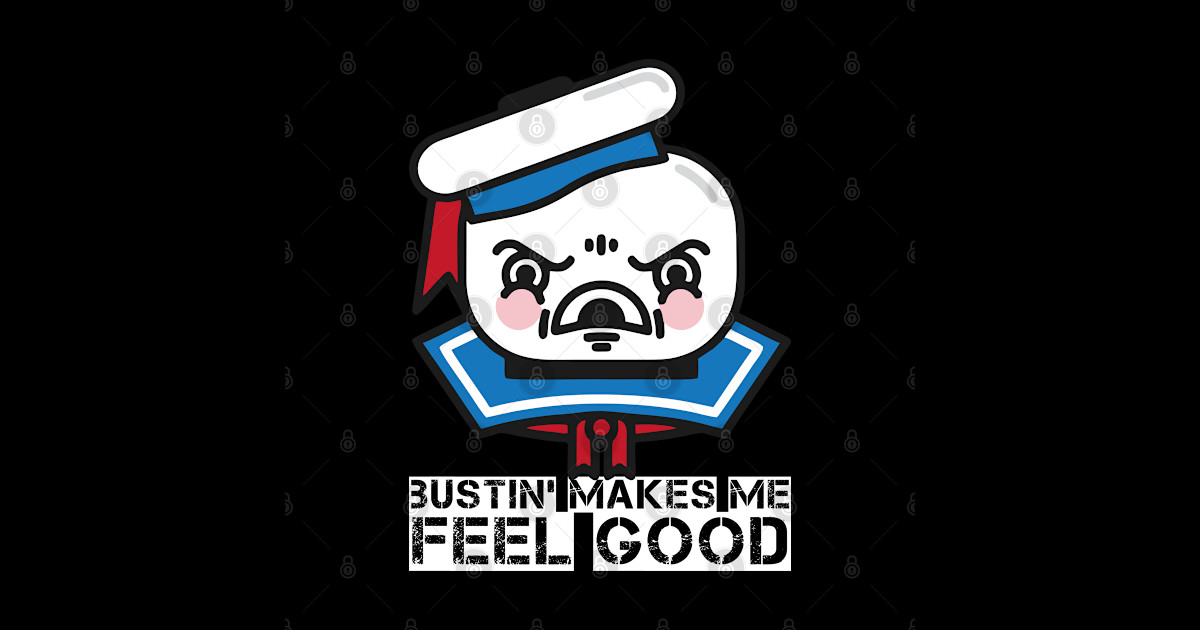 Bustin' Ghost - Bustin - Sticker | TeePublic