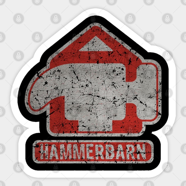 Vintage Hammerbarn Home - Vintage Hammerbarn - Sticker | TeePublic