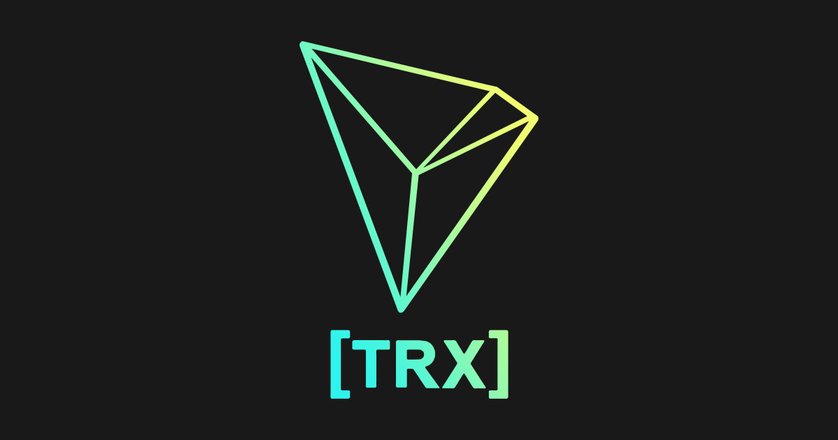 TRX / TRON CRYPTO SHIRT ! OFFICIAL GRADIENT LOGO - Trx - Phone Case ...