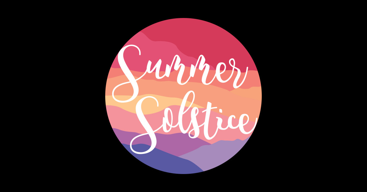 Summer Solstice Sky - Summer Solstice - Sticker | TeePublic