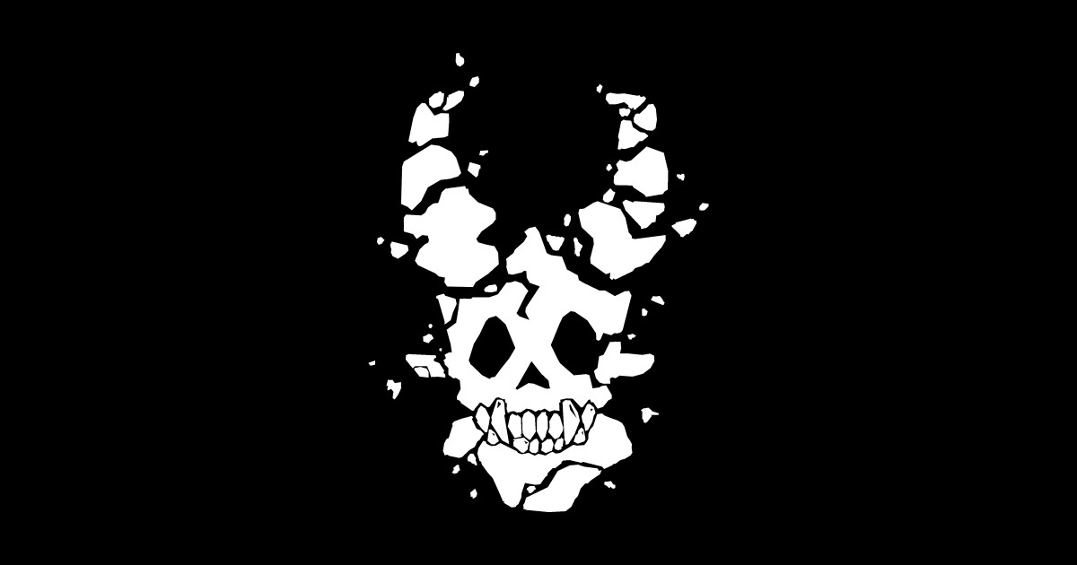 Exploding Demon - White - Demon - Sticker | TeePublic