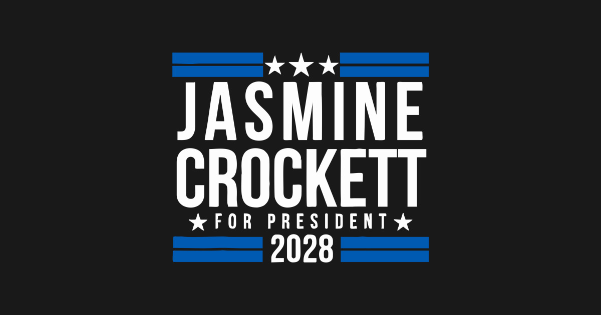 jasmine crockette for president 2028 - Jasmine Crockette For President 2028 - T-Shirt | TeePublic