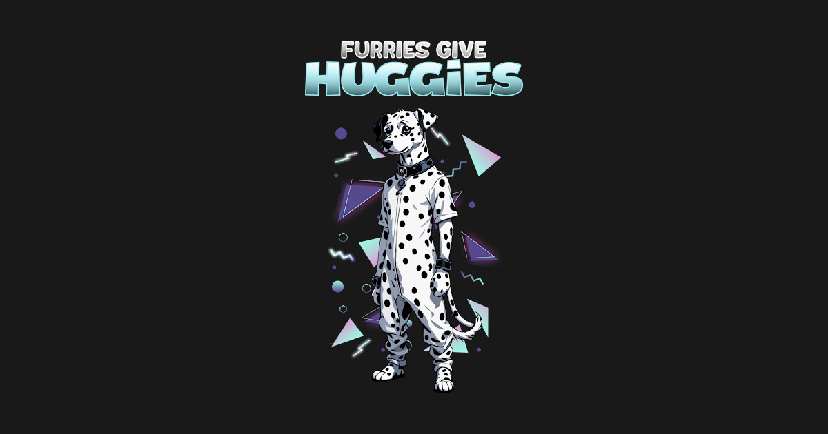 Furries Give Huggies I Dog Fursuit Cosplay - Furry - T-Shirt | TeePublic