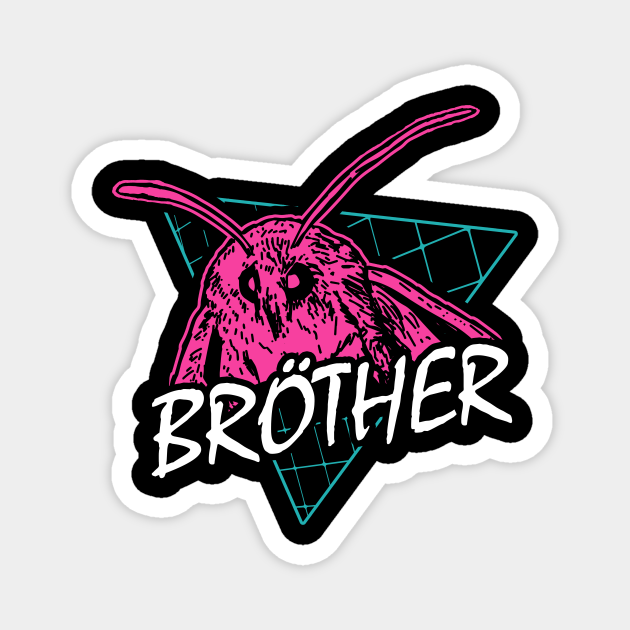 Brother Moth Meme - Moth - Magnet | TeePublic