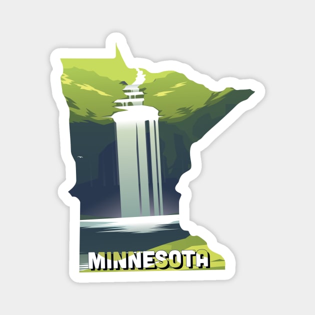 Minnesota state design / Minnesota lover / Minnesota gift idea ...