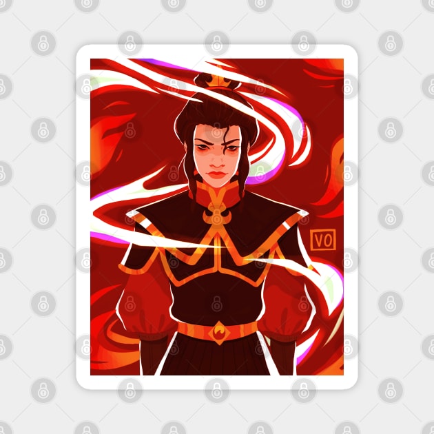 Fire Nation Princess - Azula - Magnet | TeePublic
