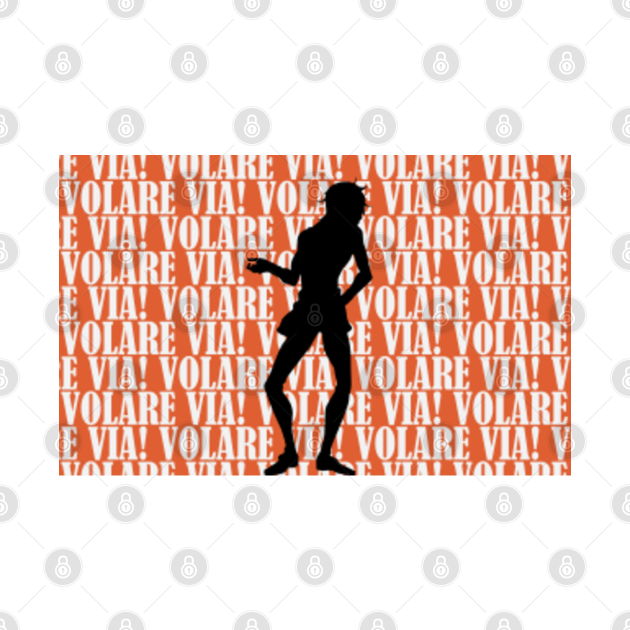 Volare Via! - Jojo Bizarre Adventure Vento Aureo - T-Shirt sold by ...